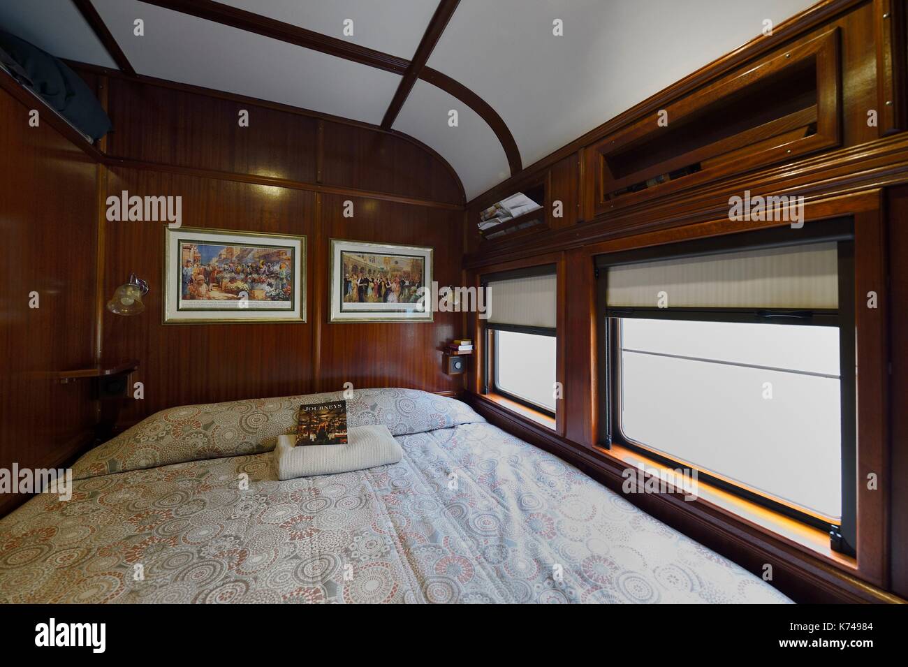 Namibia, Erongo region, Swakopmund, the Shongololo express train, the ...