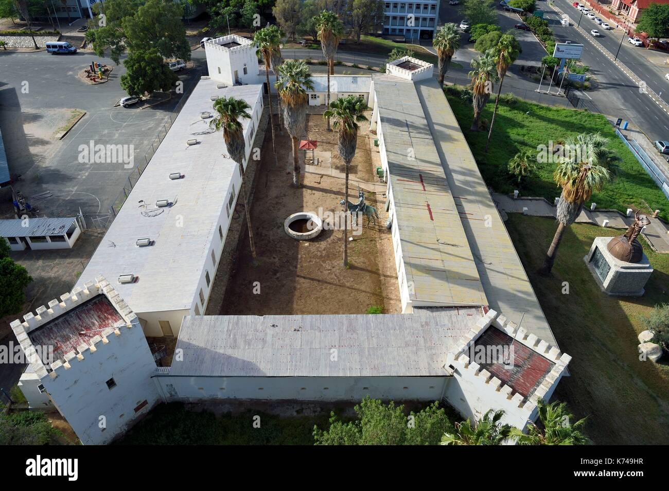 Namibia, Khomas region, Windhoek, Alte Feste (Old Fortress) served as ...