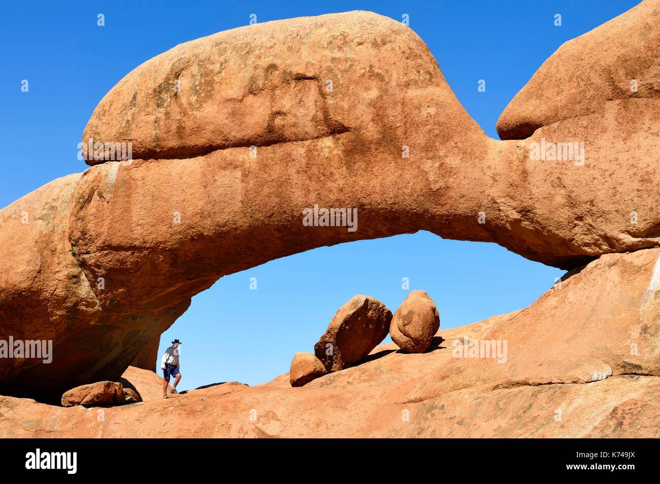 Namibia, Erongo region, Damaraland, Spitzkoppe or Spitzkop (1784 m ...