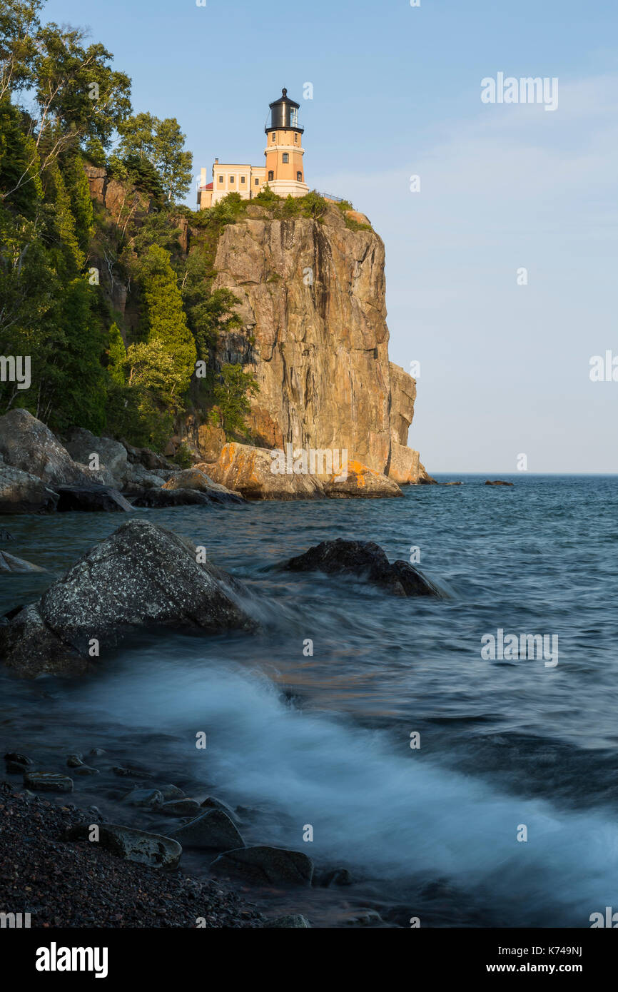 Split Rock Lighthouse On Lake Superior Stock Photo - Alamy