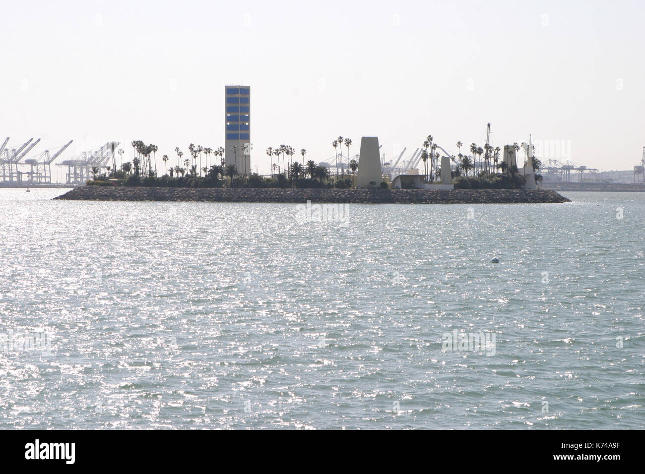 THUMS Oil Island Grissom - Long Beach (California, USA Stock Photo - Alamy
