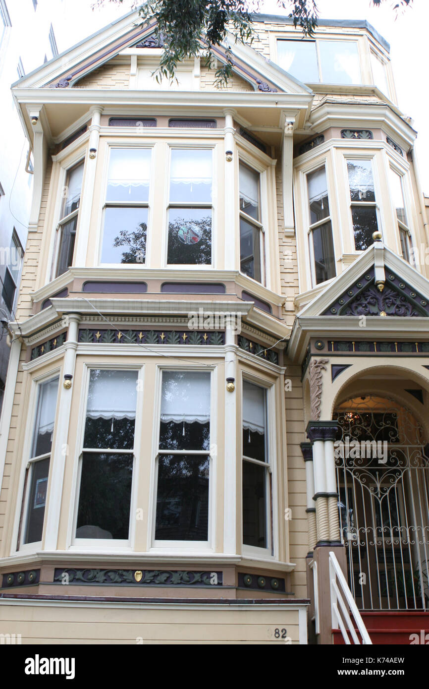 Painted Ladies (Victorian Row Houses in San Francisco, CA Stock Photo ...