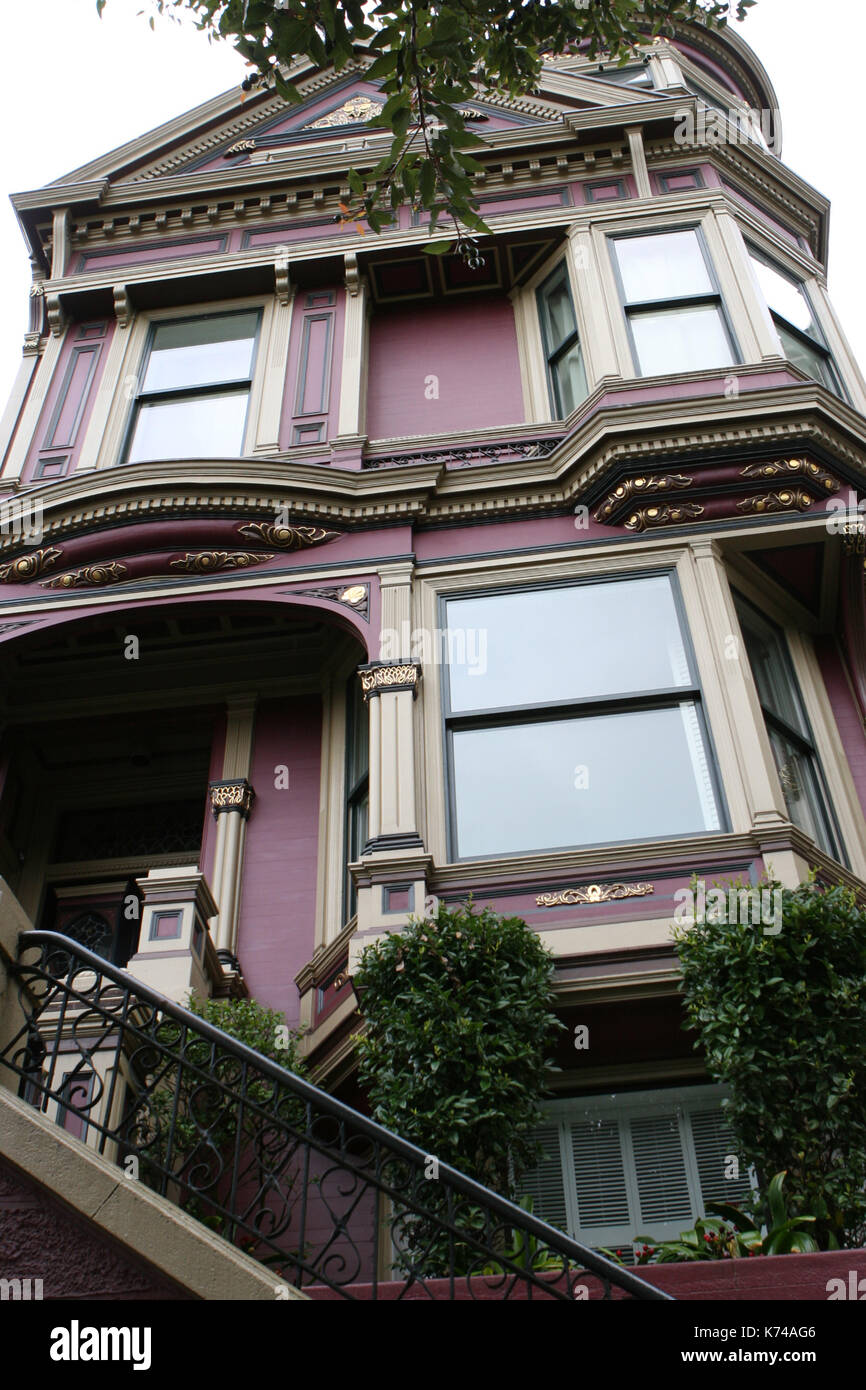 Painted Ladies (Victorian Row Houses in San Francisco, CA Stock Photo ...
