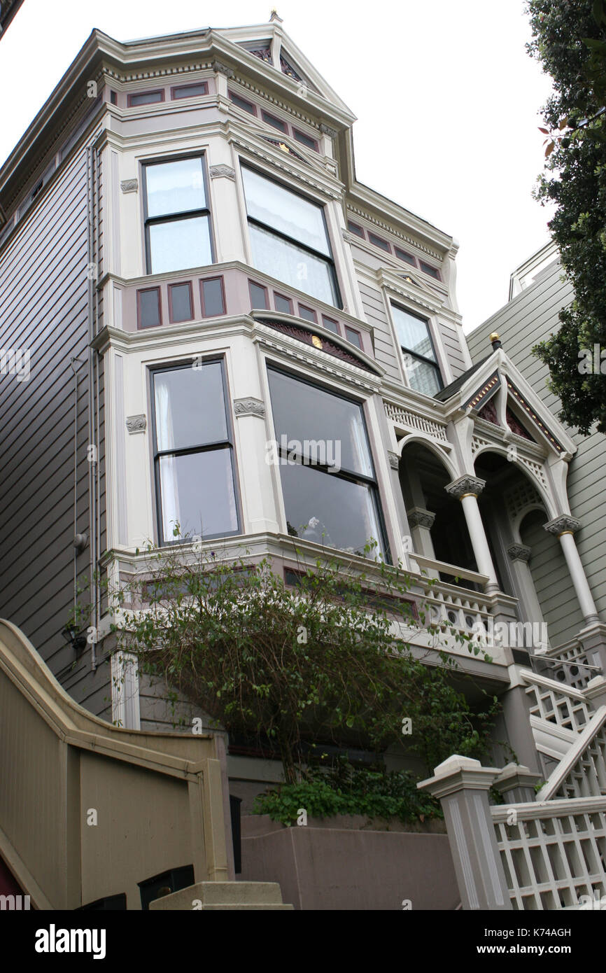 Painted Ladies (Victorian Row Houses in San Francisco, CA Stock Photo ...