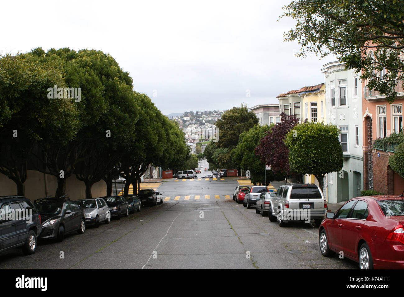Painted Ladies (Victorian Row Houses in San Francisco, CA Stock Photo ...