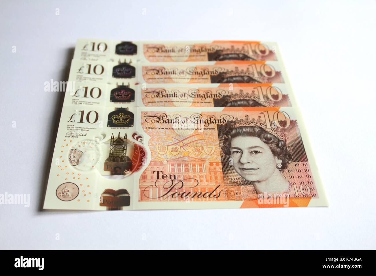 British 10 pound back hi-res stock photography and images - Alamy