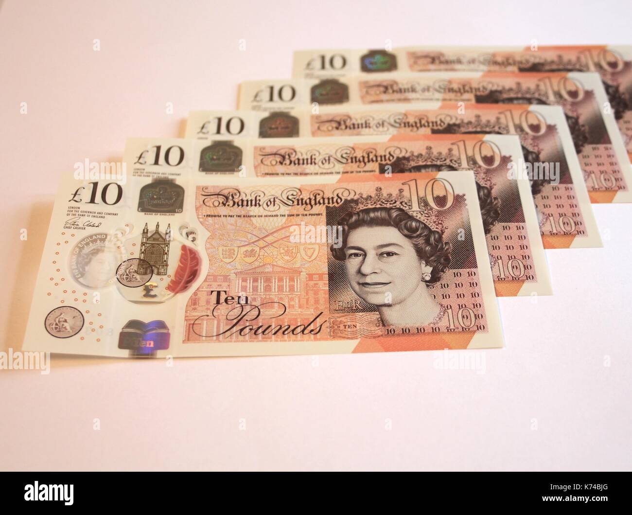 British 10 pound back hi-res stock photography and images - Alamy