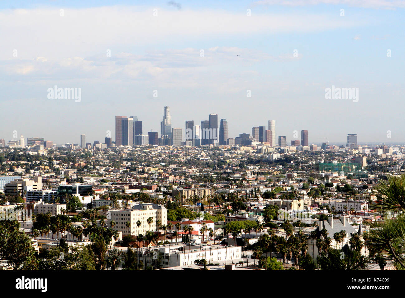 Los angeles aerial beverly hills hi-res stock photography and images ...