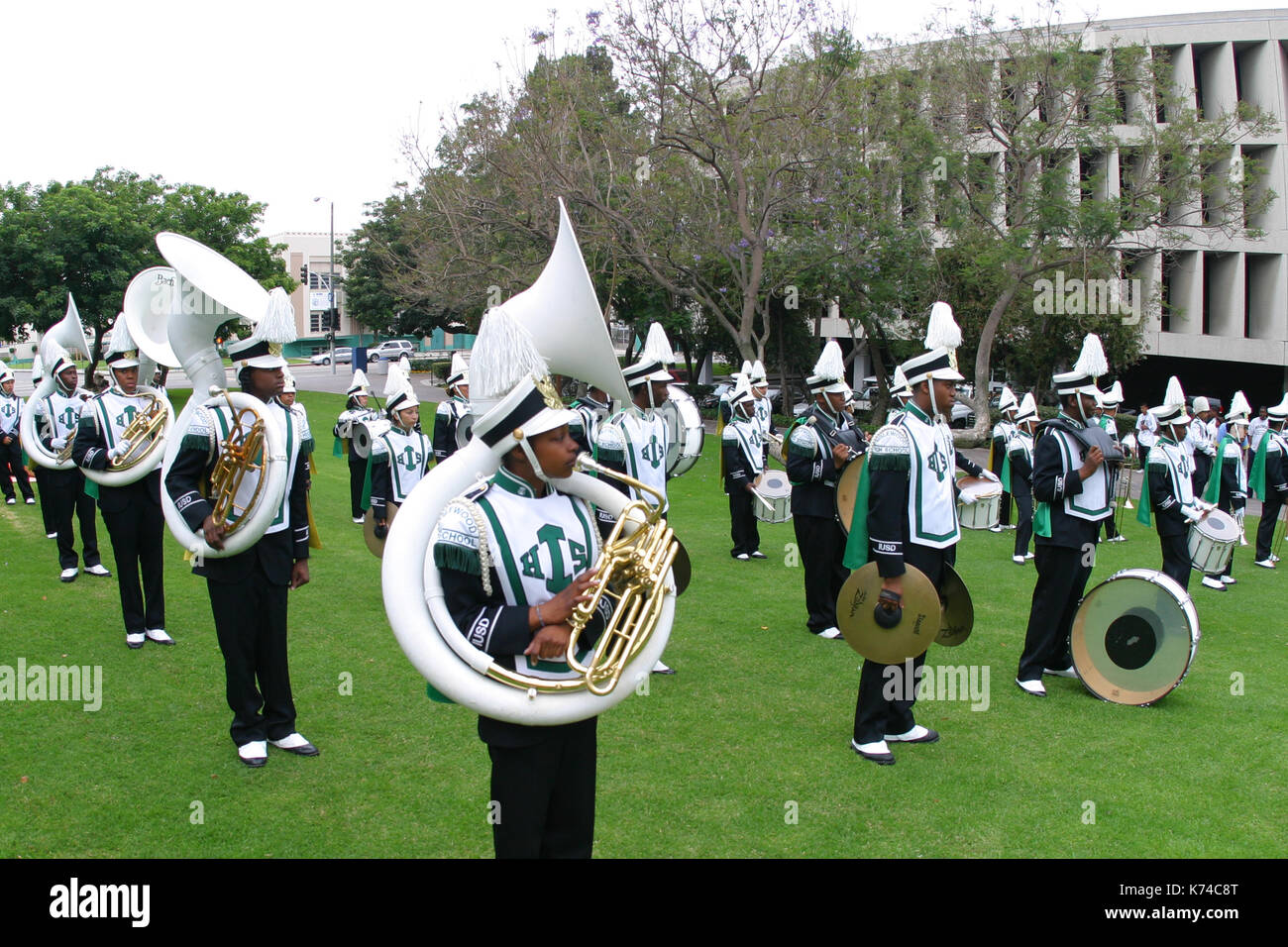 High school marching band tuba hi-res stock photography and images - Alamy