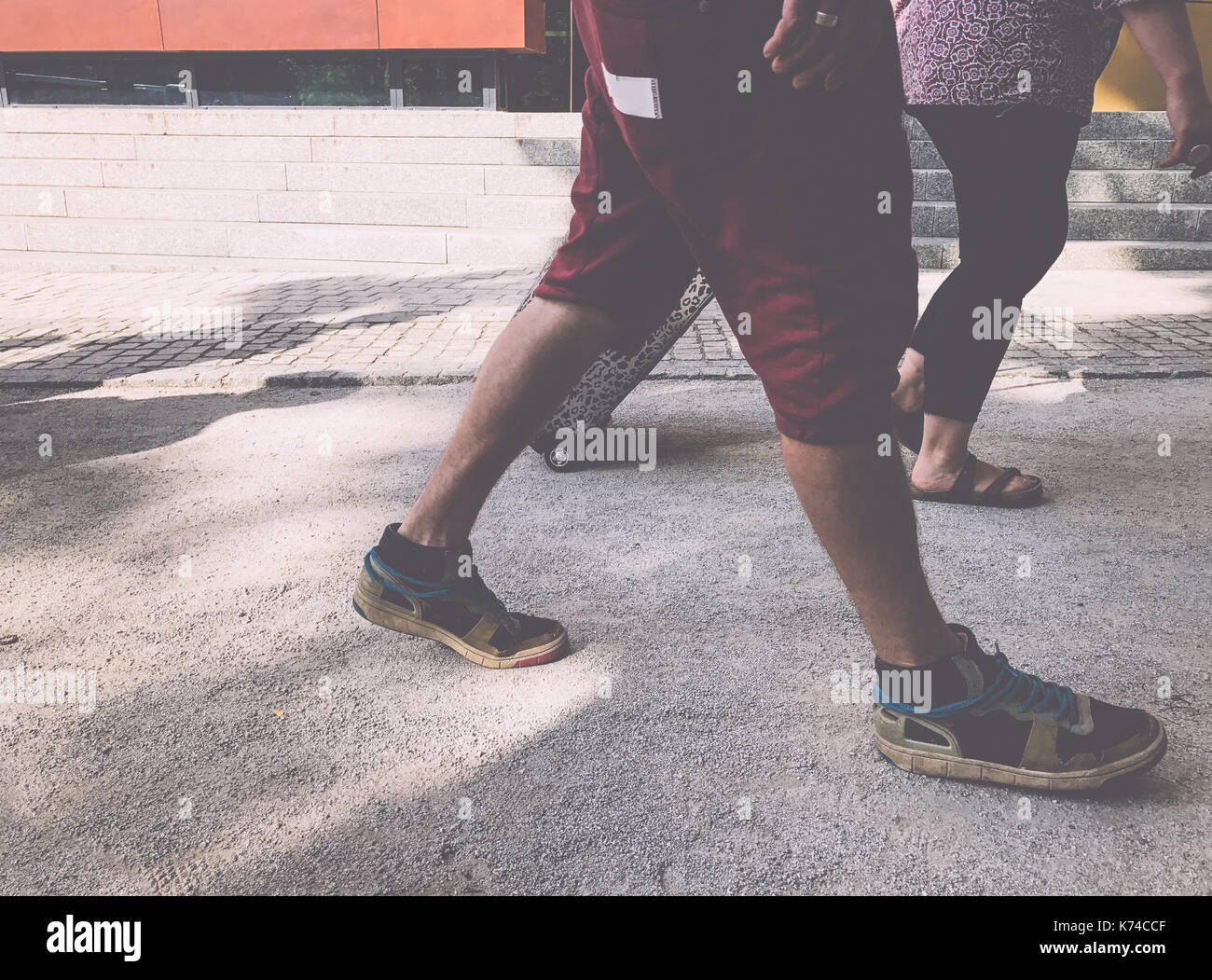 Urban life. People Walking In A Big City Stock Photo - Alamy