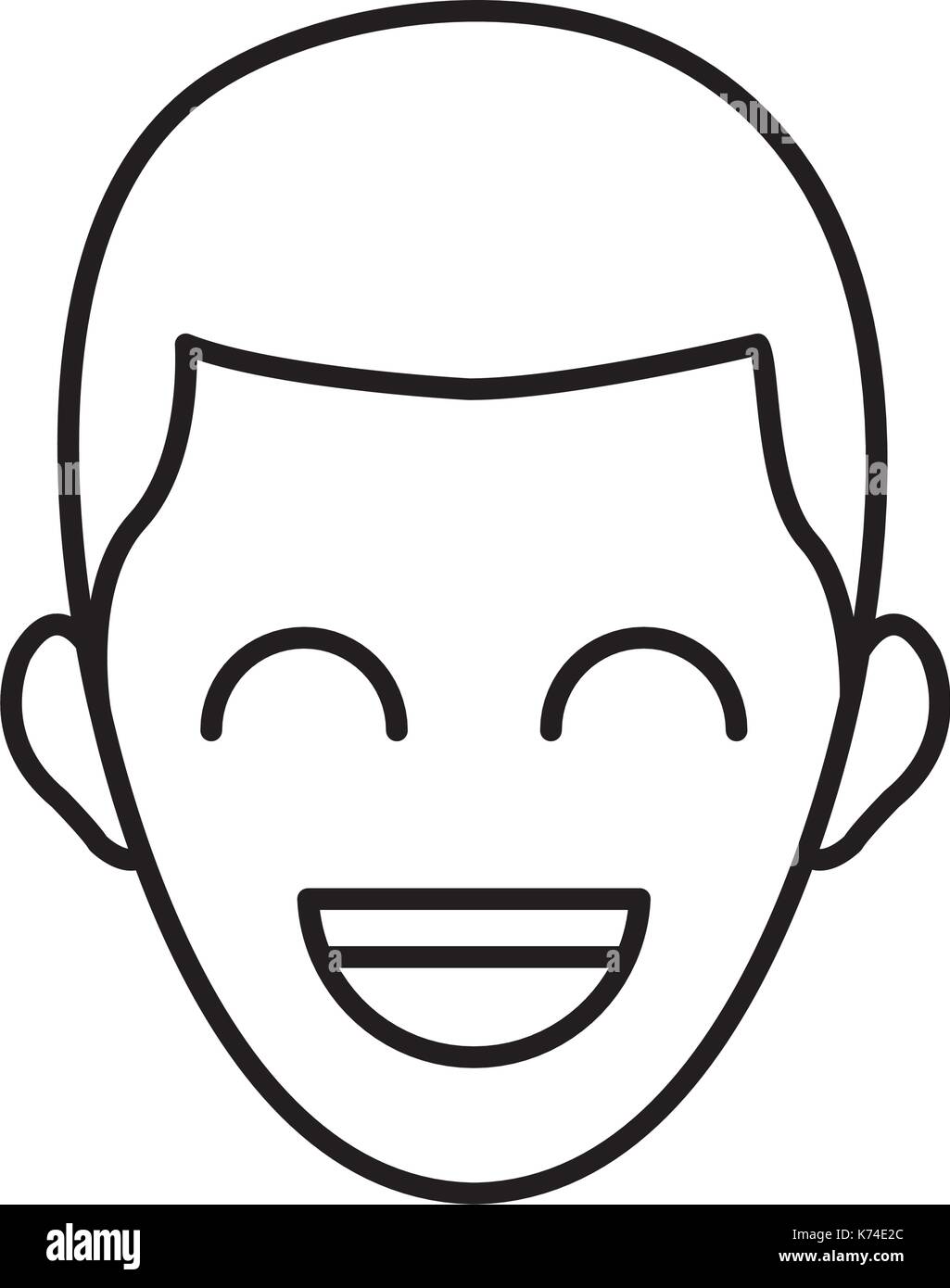Man smiling cartoon Stock Vector Image & Art - Alamy