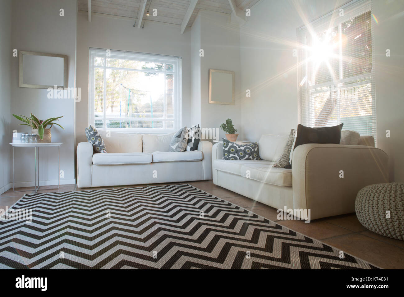 Interior view of luxury and modern home Stock Photo - Alamy