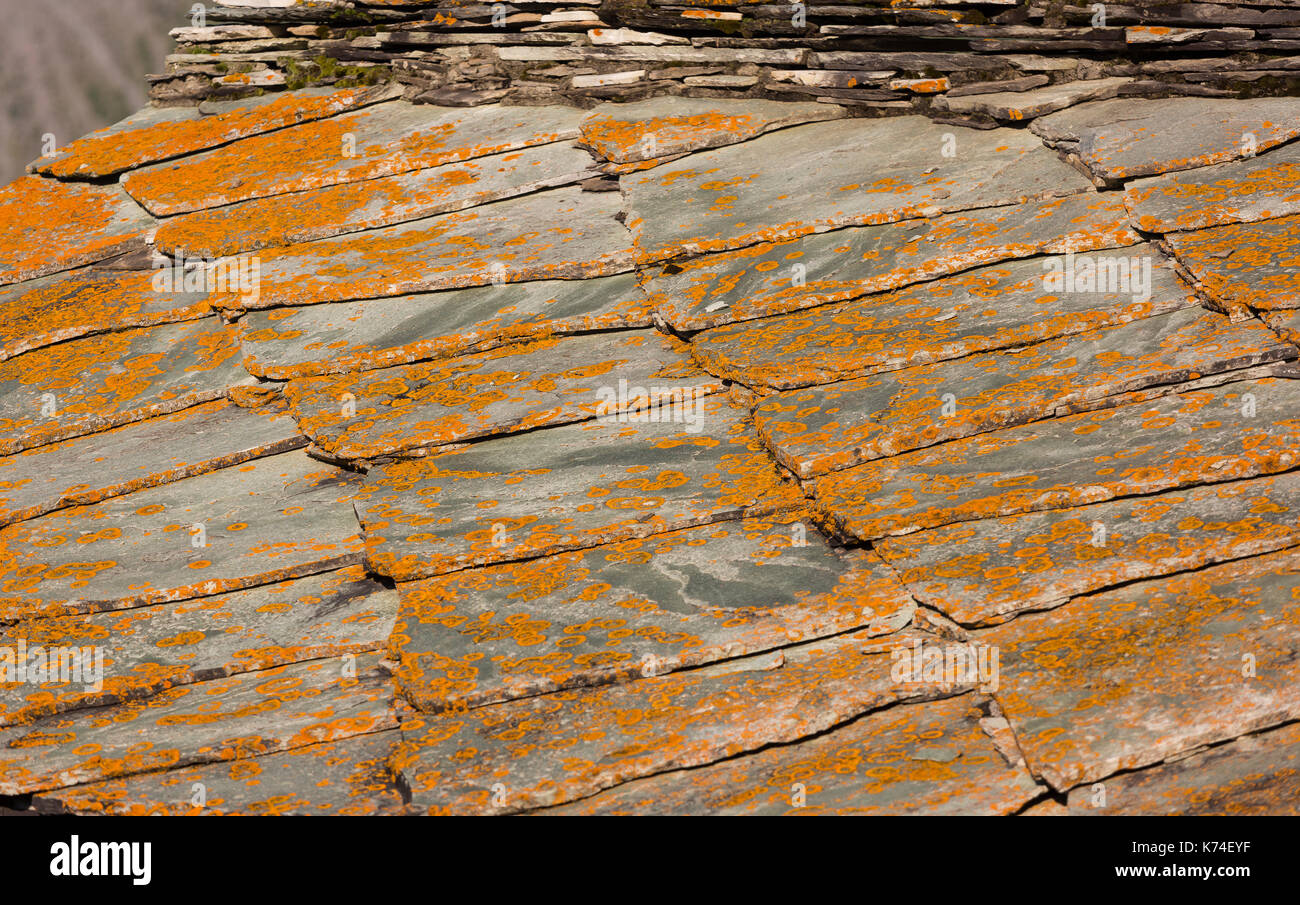 Houses with slate roof hi-res stock photography and images - Alamy