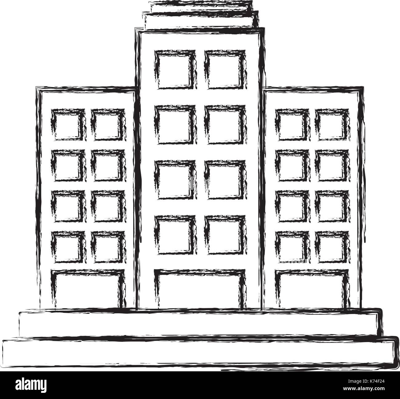 Building towers isolated Stock Vector Image & Art - Alamy