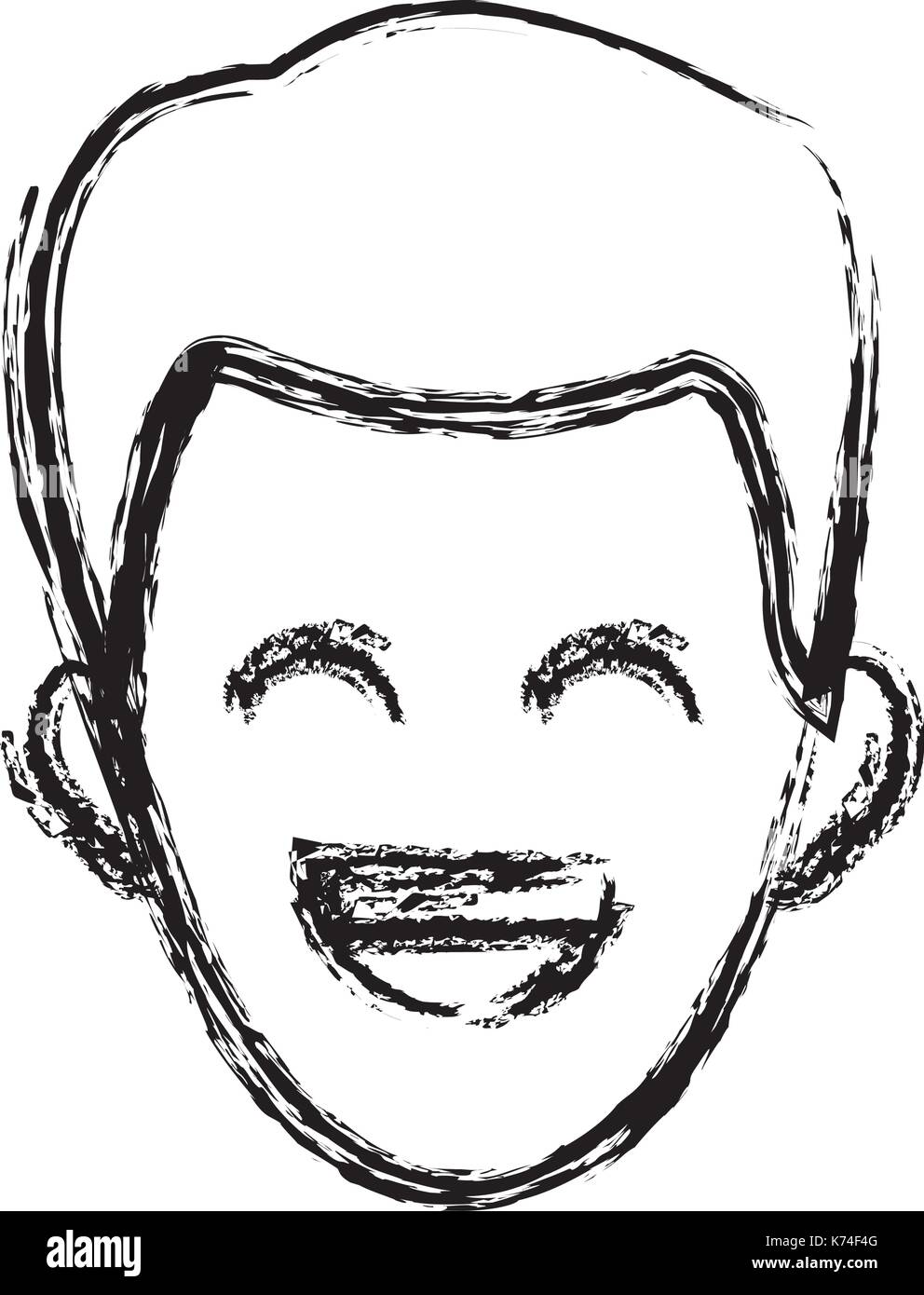 Man smiling cartoon Stock Vector Image & Art - Alamy