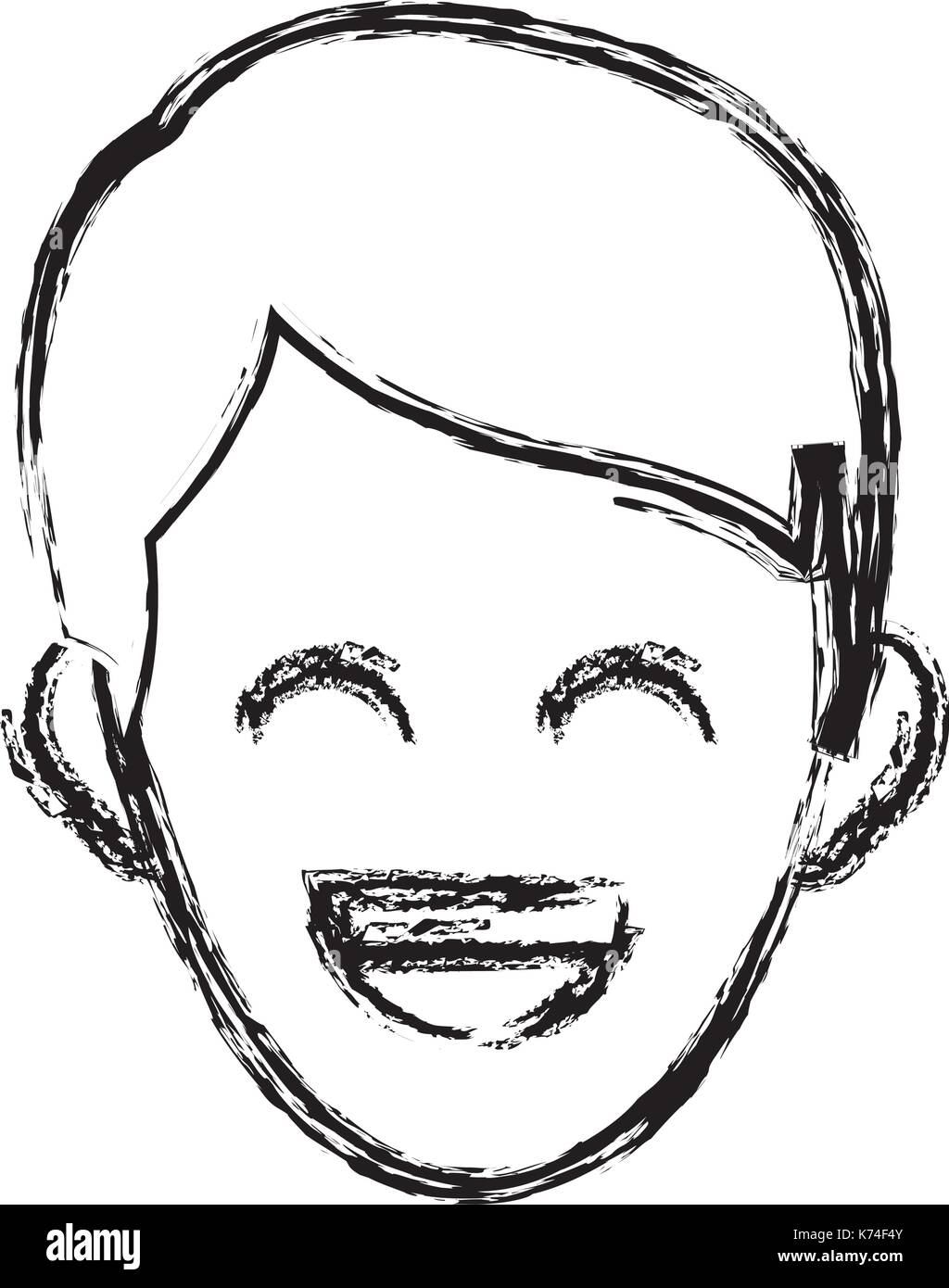Man smiling cartoon Stock Vector Image & Art - Alamy