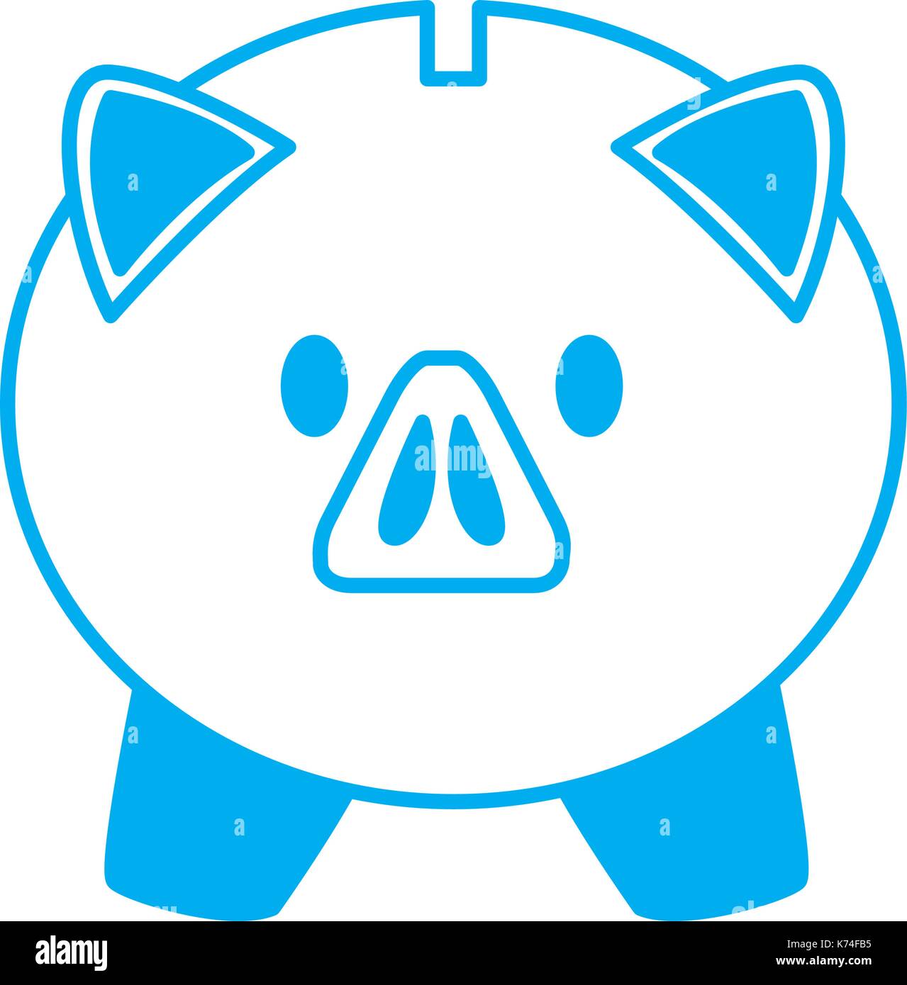 Piggy money savings Stock Vector Image & Art - Alamy