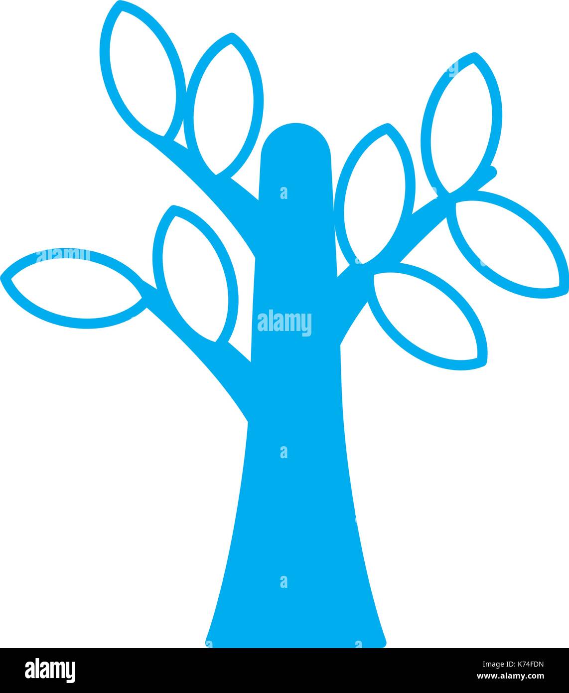 Tree eco symbol Stock Vector Image & Art - Alamy