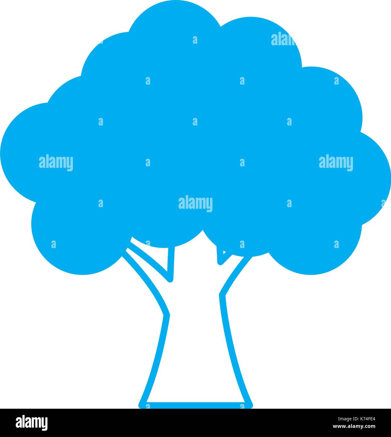 Tree eco symbol Stock Vector Image & Art - Alamy