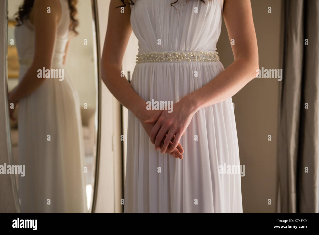 Woman in sheer dress hi-res stock photography and images - Alamy