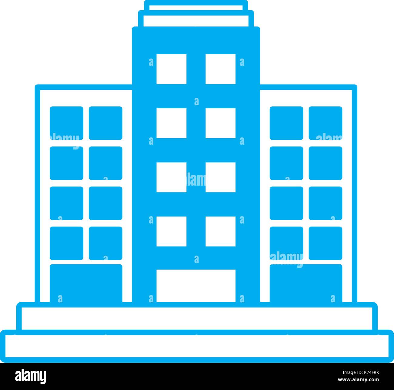 Building towers isolated Stock Vector Image & Art - Alamy