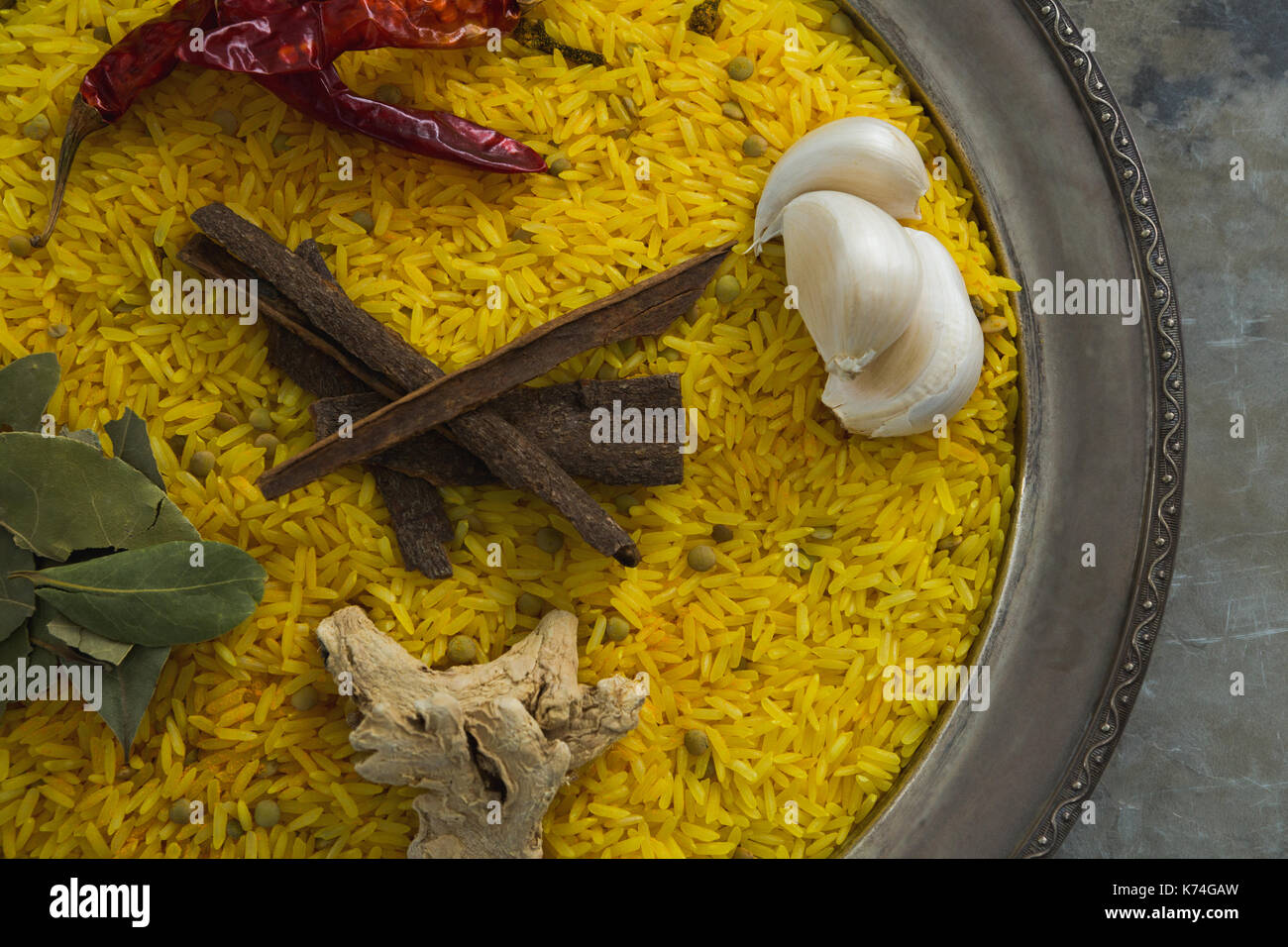 Close up rice bay leaf hi-res stock photography and images - Alamy