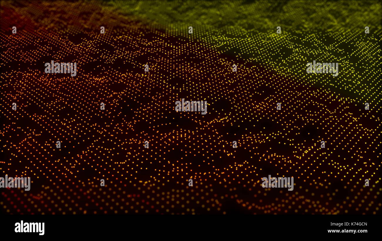 Abstract background with small gold particles Stock Photo - Alamy