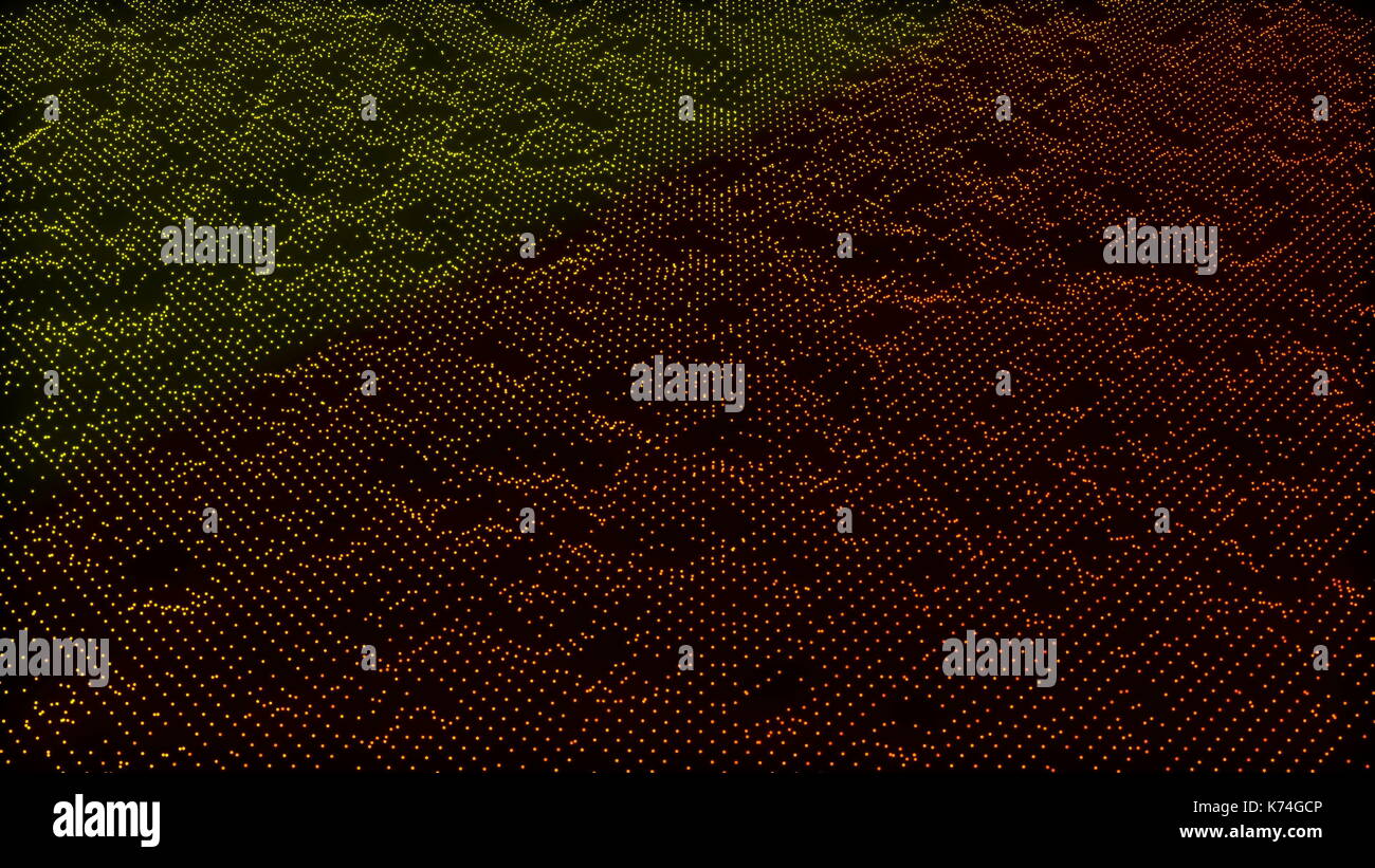 Abstract background with small gold particles Stock Photo - Alamy