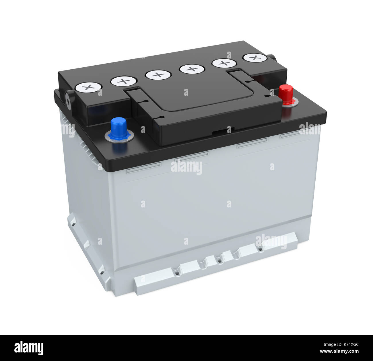 Car Battery Isolated Stock Photo - Alamy