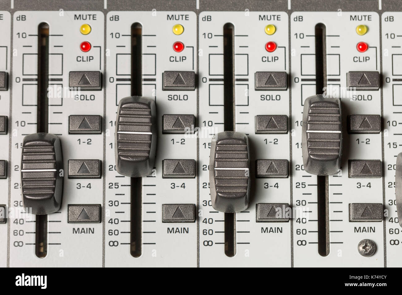Mixing table hi-res stock photography and images - Alamy