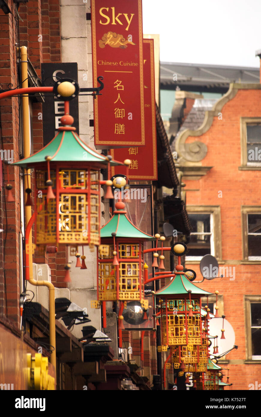 Stowell Street, China Town, Newcastle upon Tyne Stock Photo - Alamy