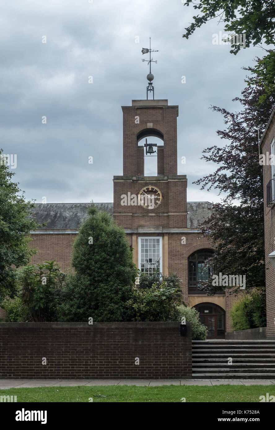Clock tower building at University of Nottingham Stock Photo - Alamy