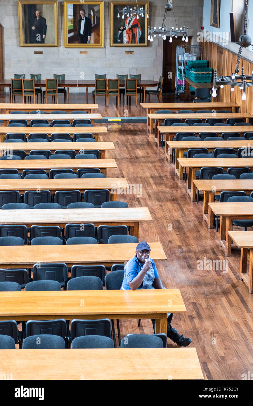 Dining hall at University of Nottingham Stock Photo - Alamy