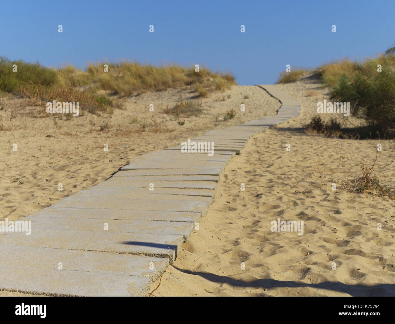 Beach pathway concrete pathway hi-res stock photography and images - Alamy