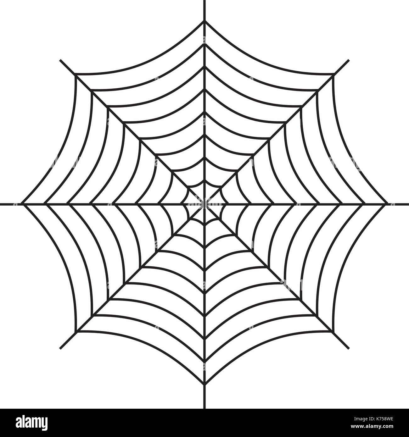 spider web vector symbol icon design. Beautiful illustration isolated ...