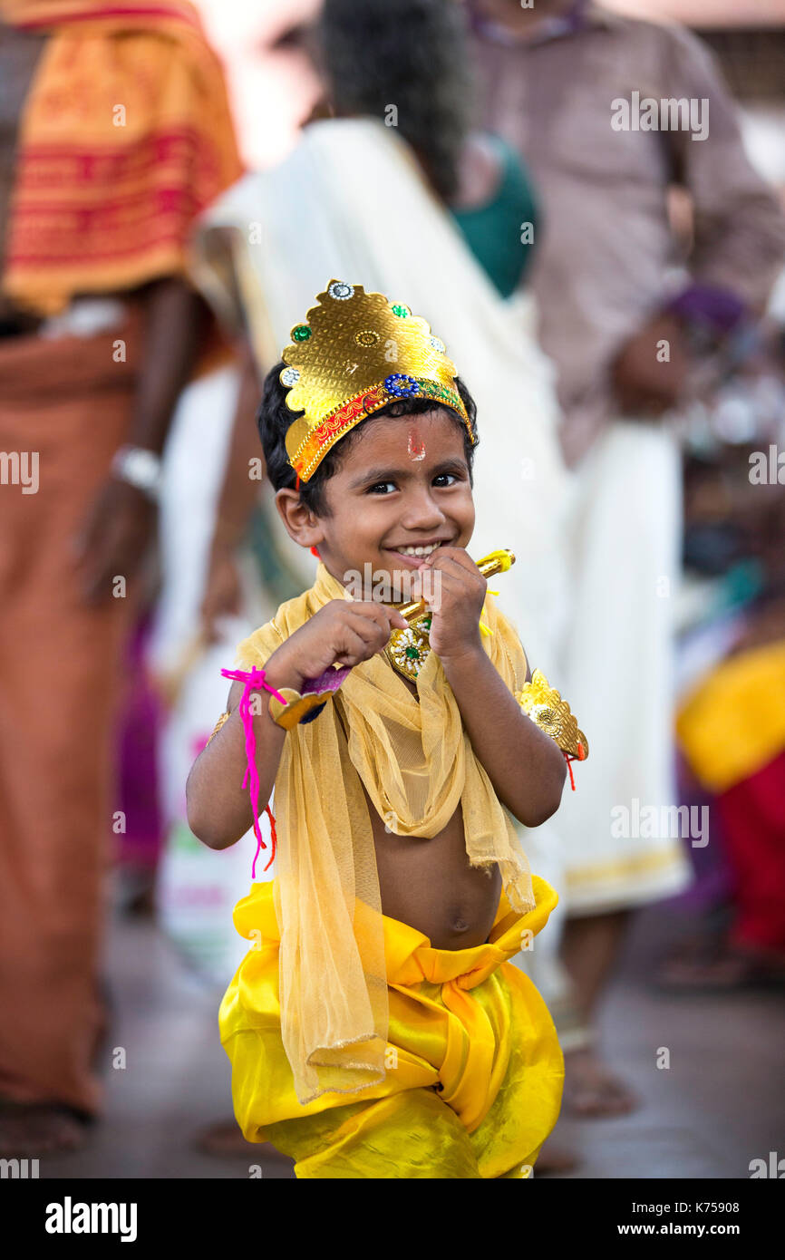 Krishna kathakali hi-res stock photography and images - Alamy
