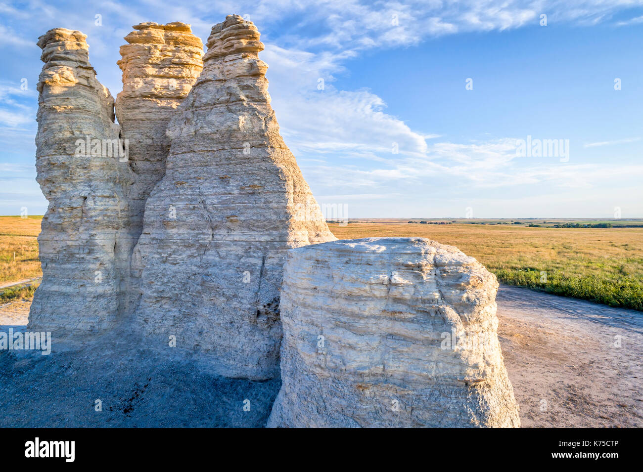 Kansas prairie aerial view hi-res stock photography and images - Alamy