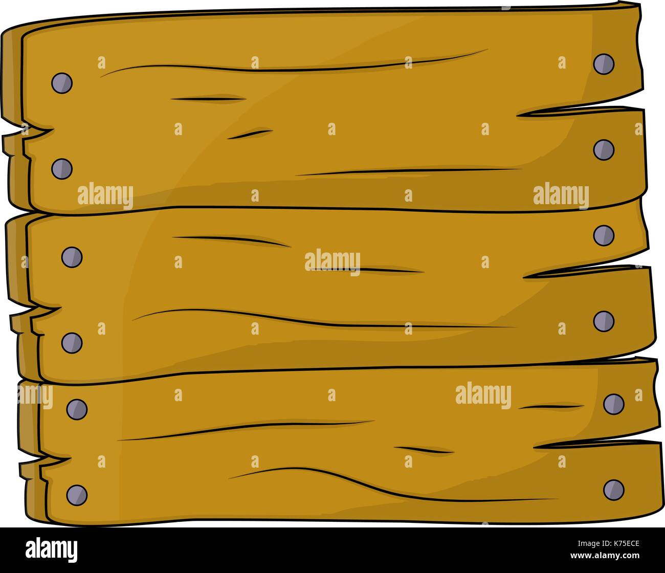 Wooden plaque sign vector symbol icon design. Beautiful illustration ...