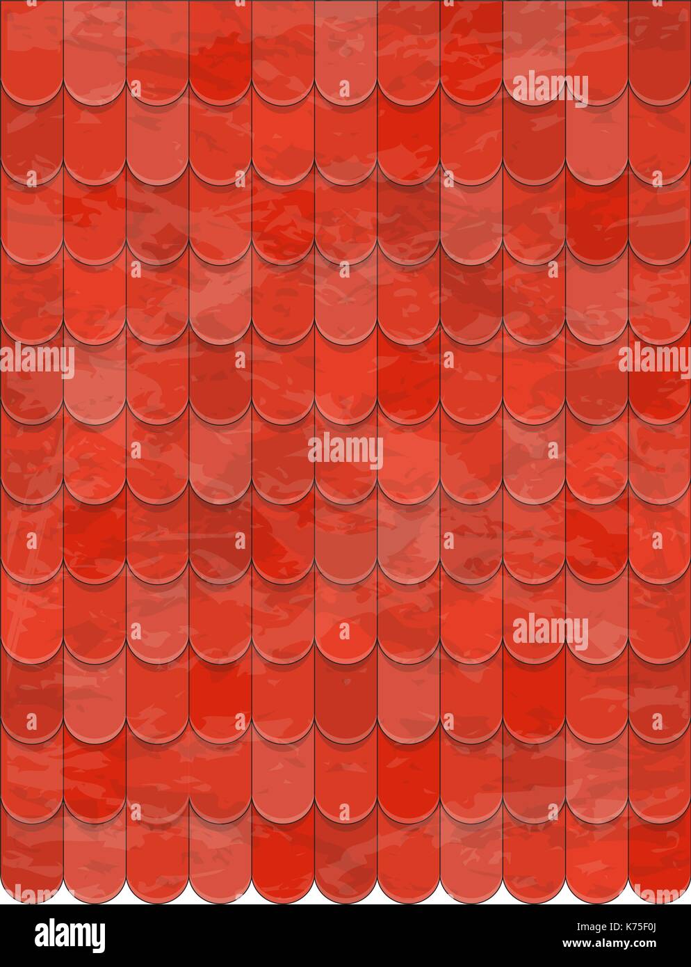 roof clay tiles texture beautiful banner wallpaper design illustration ...