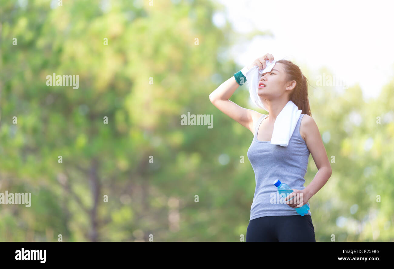 Exhausted exercise hi-res stock photography and images - Alamy