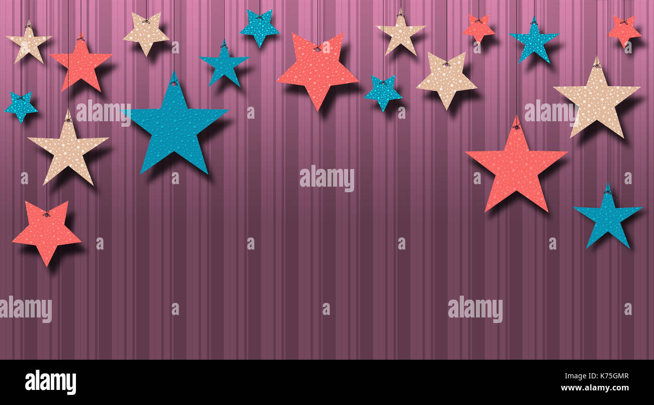 Colorful Background Star Designs
