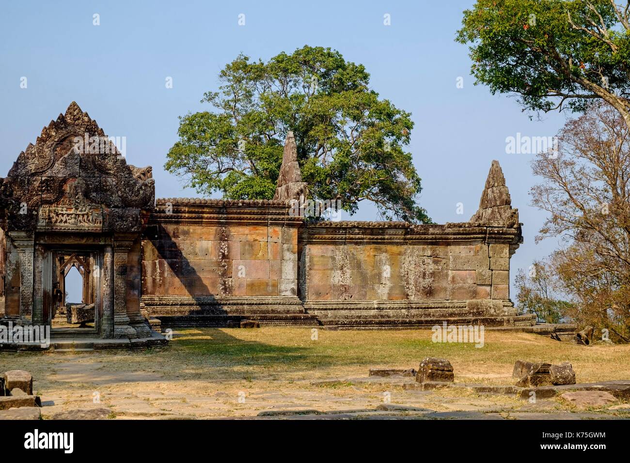 Cambodia, Preah Vihear province, Preah Vihear temple, on the world ...
