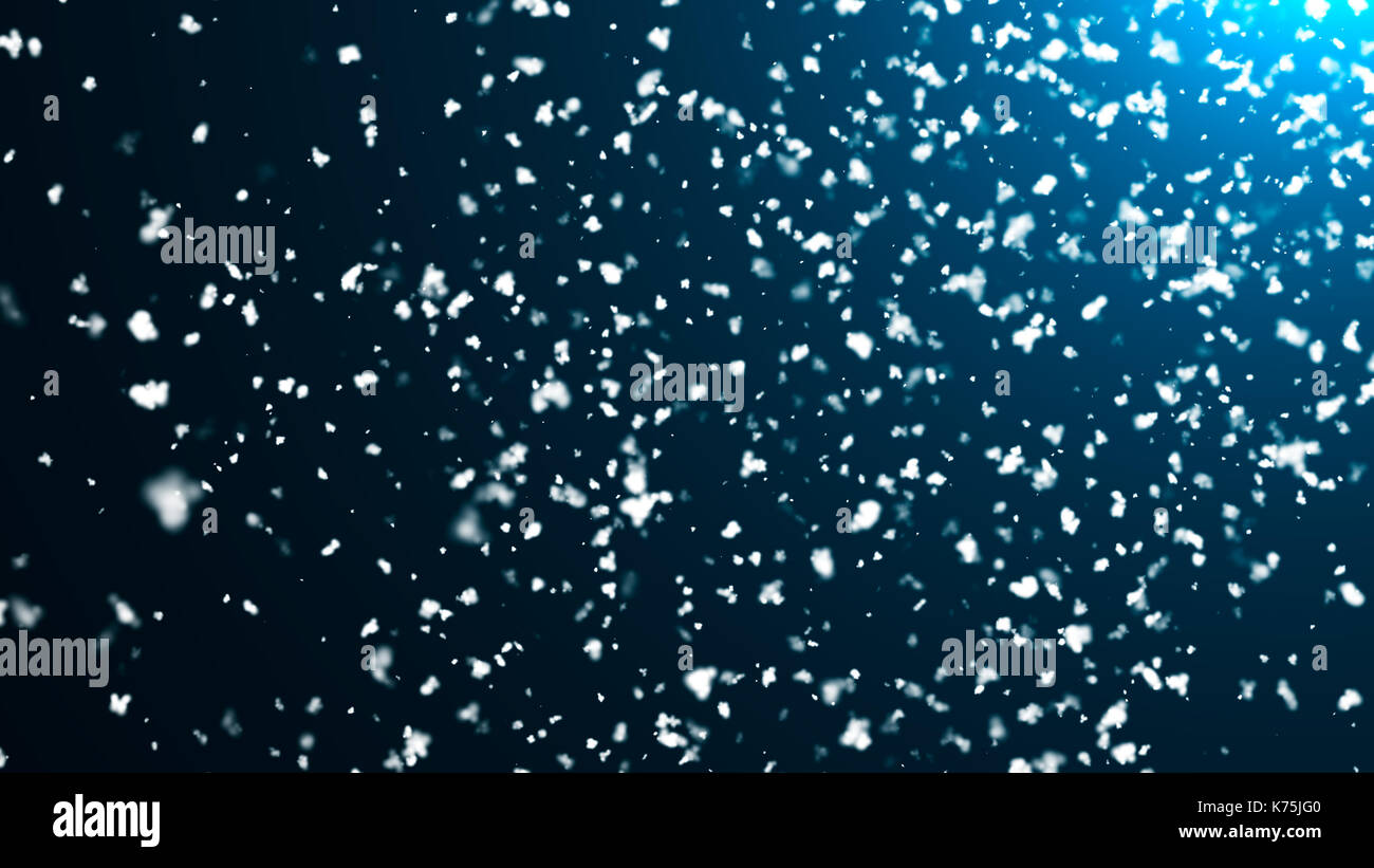Abstract background with snow Stock Photo - Alamy