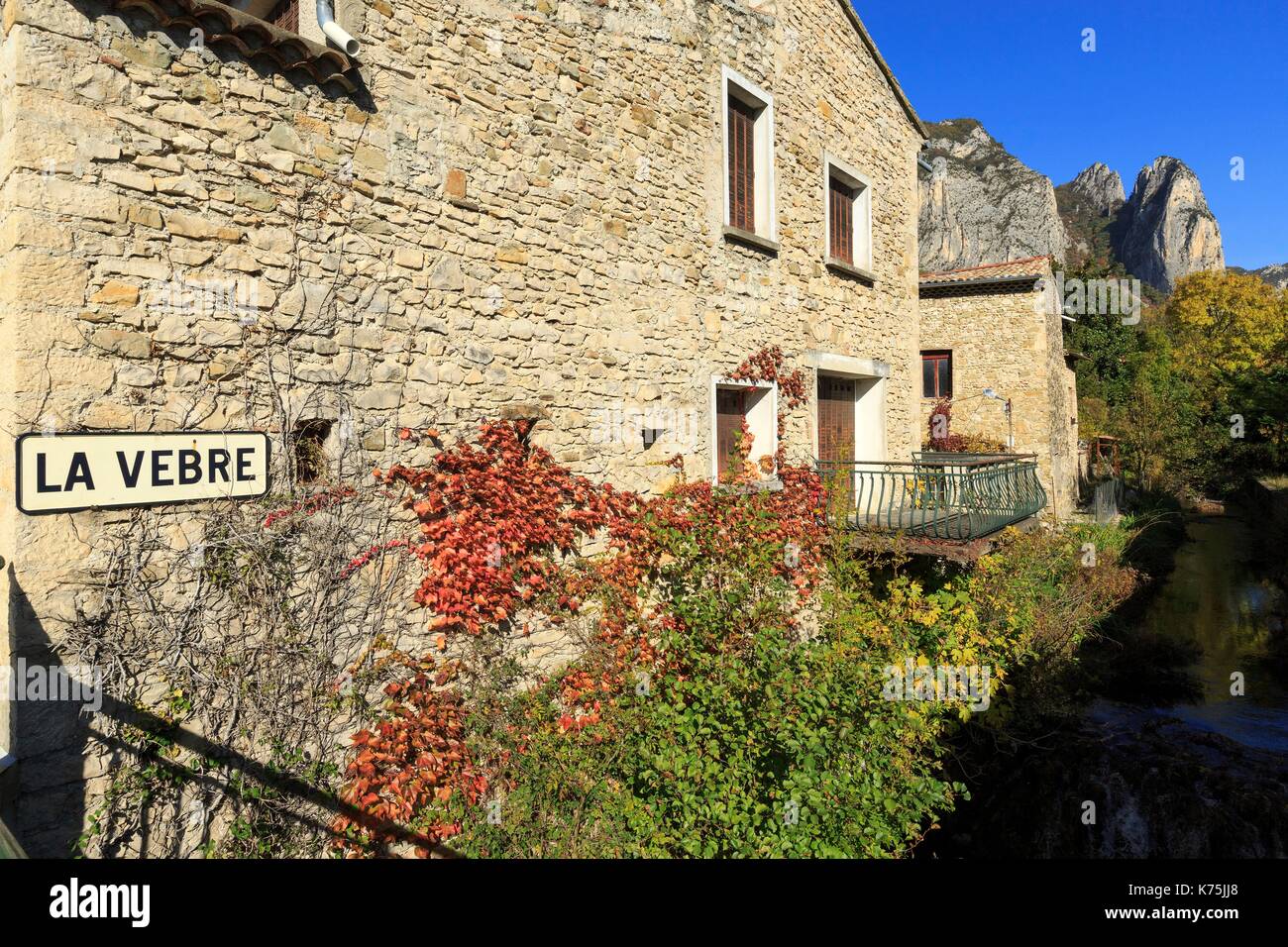 France, Drome, Saou Stock Photo - Alamy