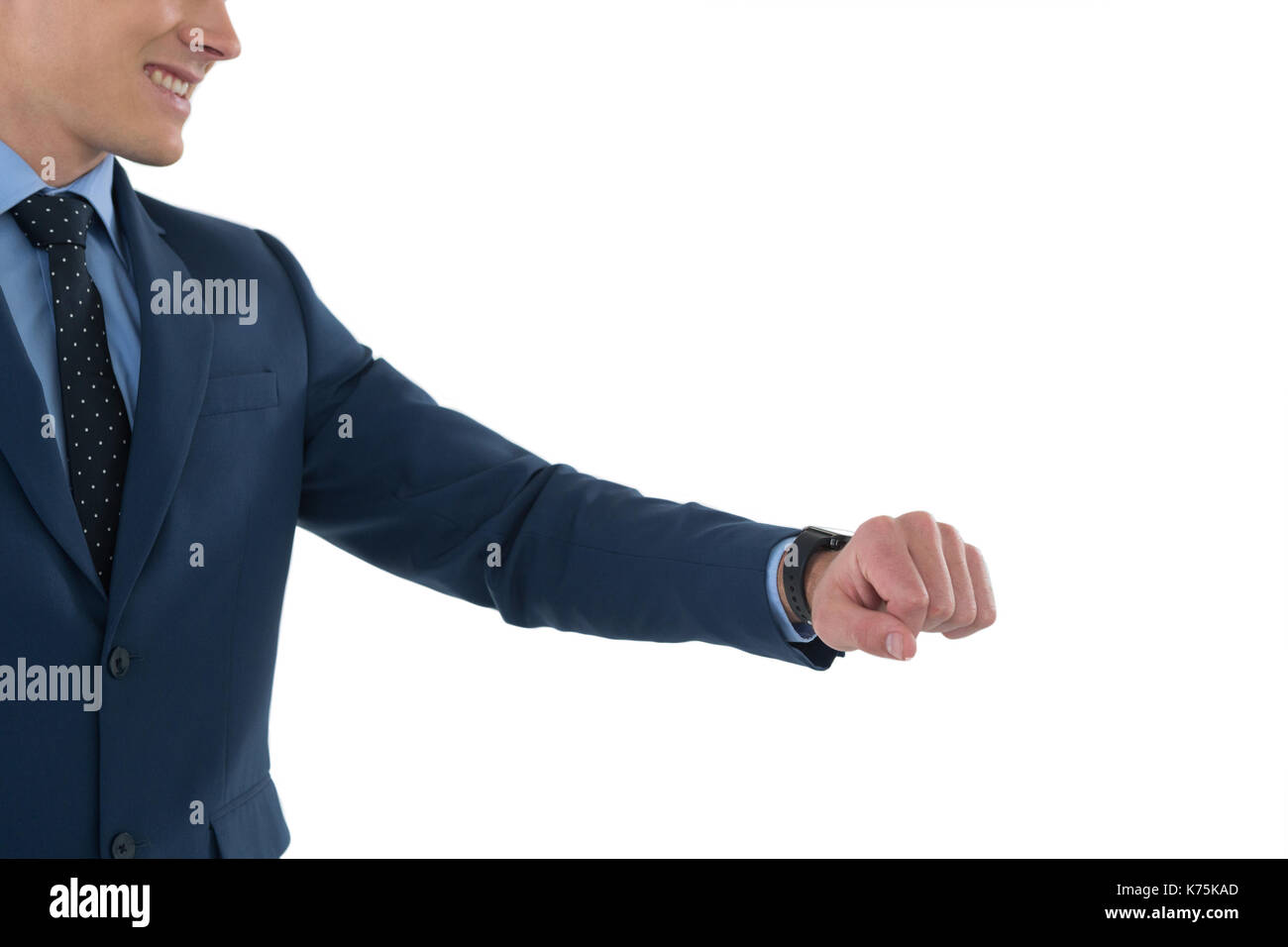 Technology time standing suit watch hi-res stock photography and images ...