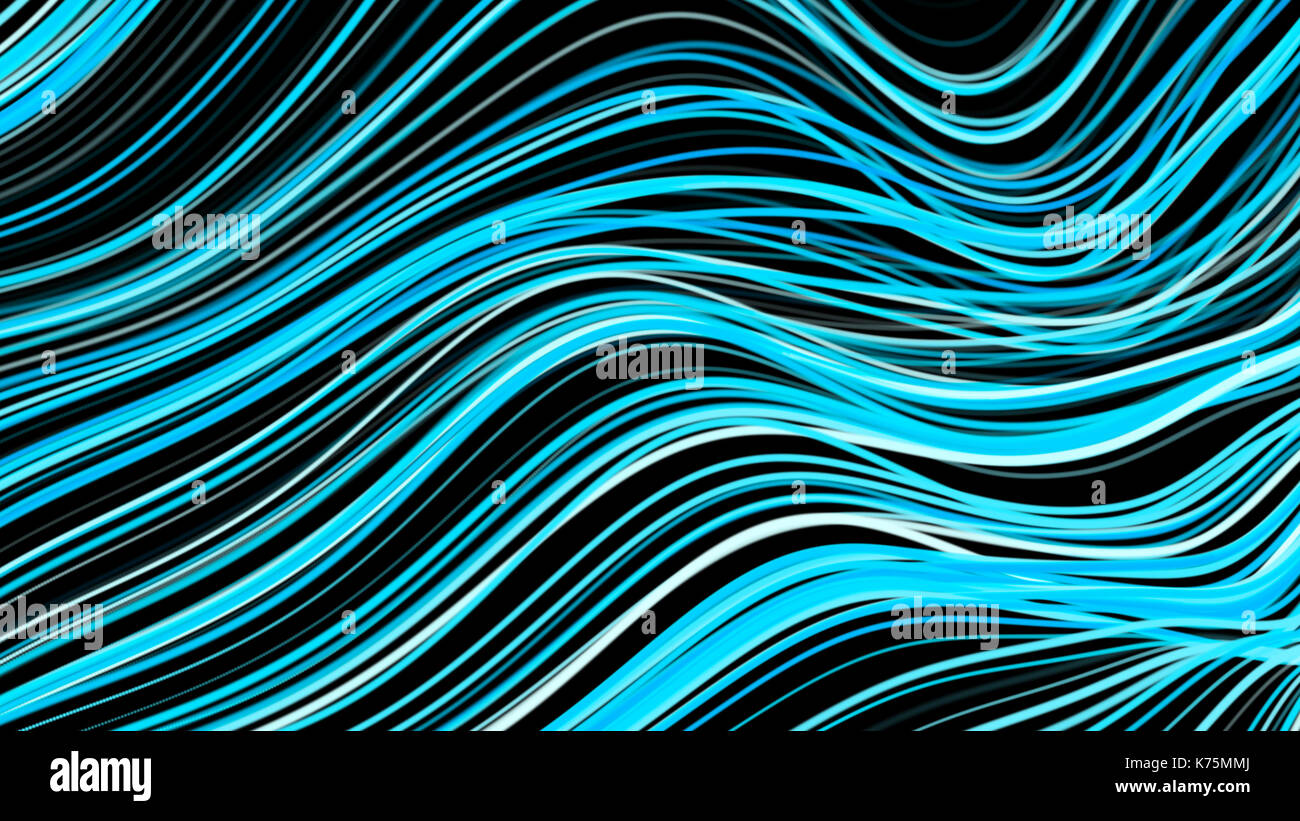 Abstract background with wave lines Stock Photo - Alamy