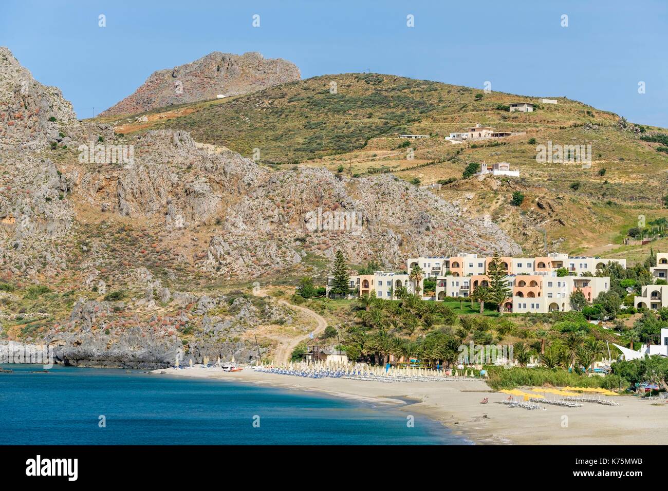 Greece, Crete, Rethymnon district, surroundings of Plakias, Damnoni ...