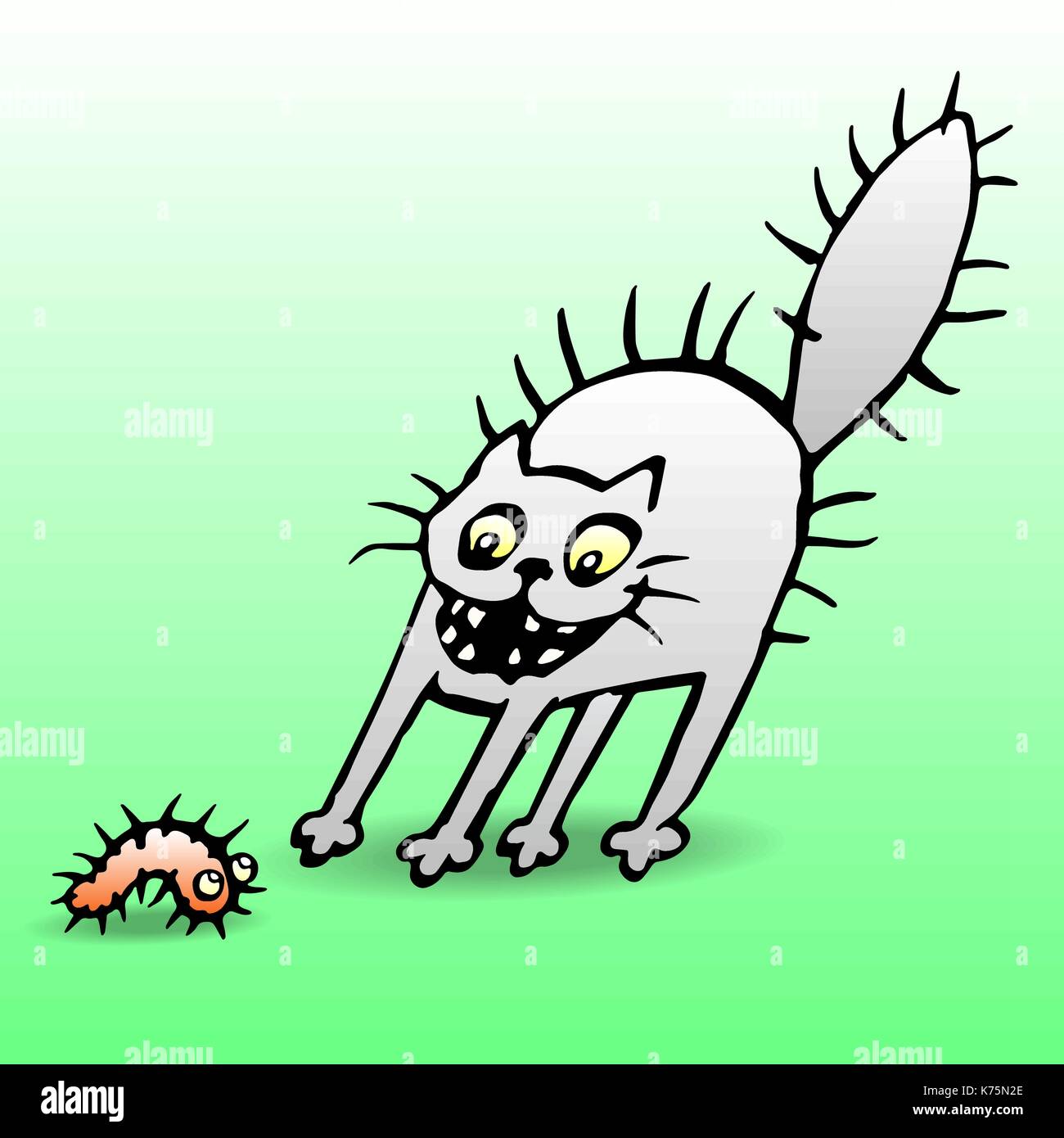 Cartoon Caterpillar Stock Photos & Cartoon Caterpillar Stock Images - Alamy