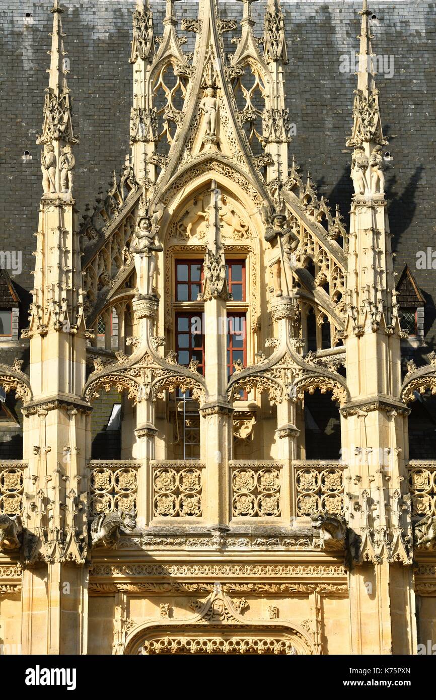 France, Seine-Maritime, Rouen, Courthouse, ex-Normandy Parliament House ...