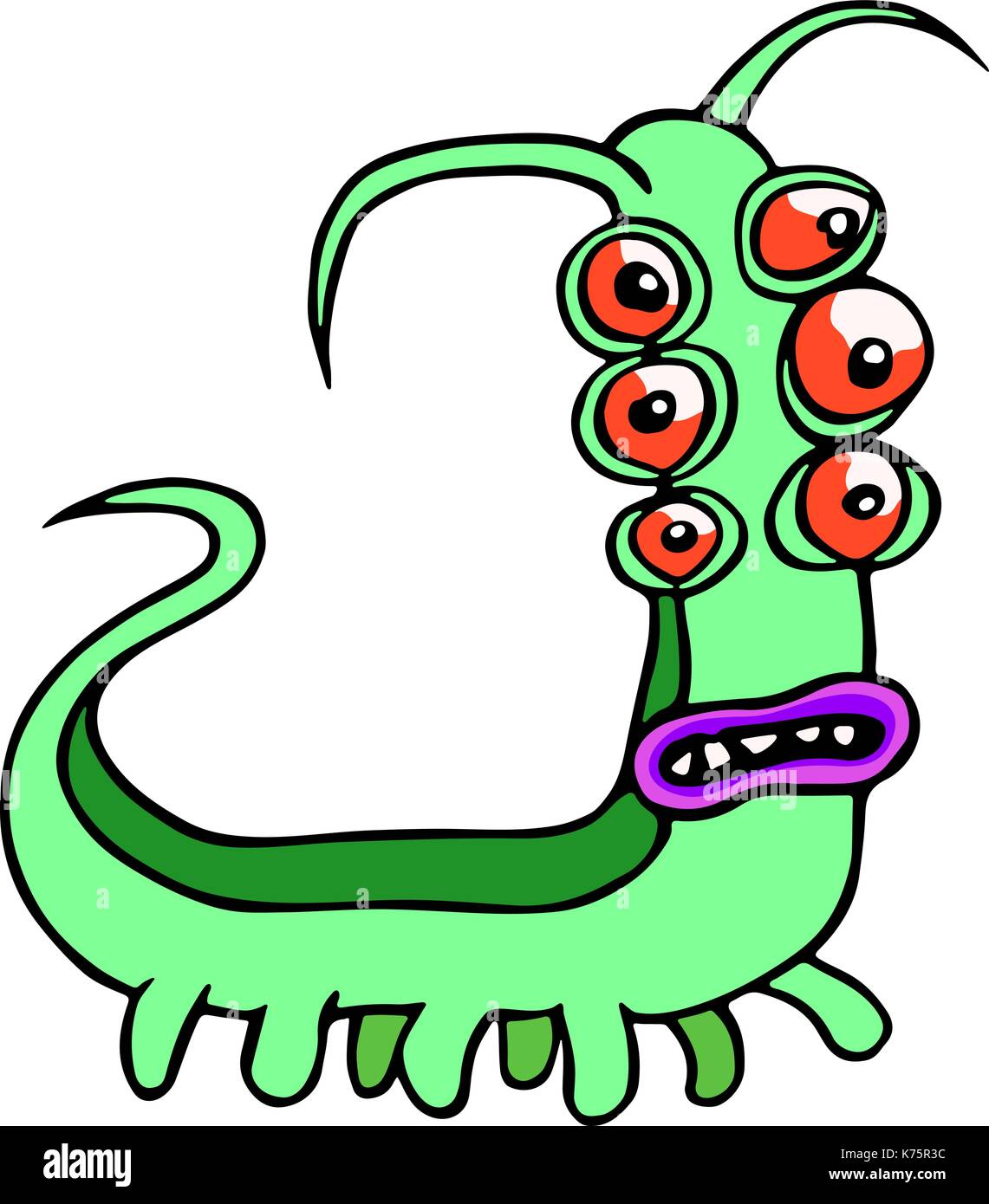 Green eyed monster hi-res stock photography and images - Alamy